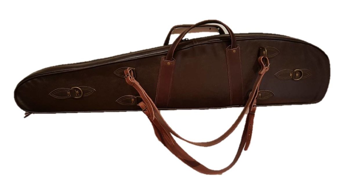 Funda para rifle con visor-Funda rifle en serraje acolchada